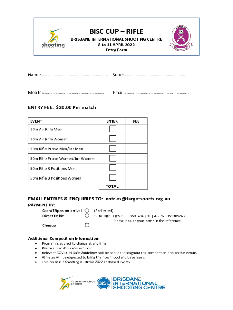 Fillable Online ENTRY FORM.odt Fax Email Print - pdfFiller