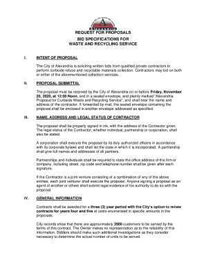 Fillable Online Request for Proposals (RFP) - Hazardous Waste ...