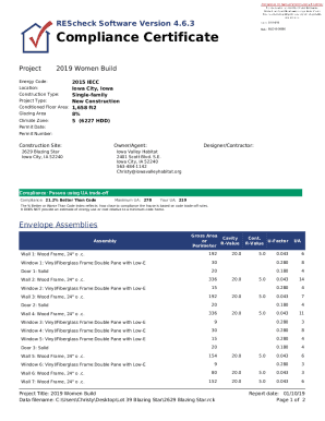 Fillable Online Get REScheck Software Version 4.6.2 Compliance ...