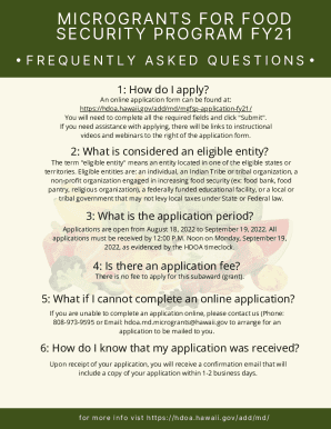 Fillable Online Frequently Asked Questions (FAQs) on Microgrants for ...