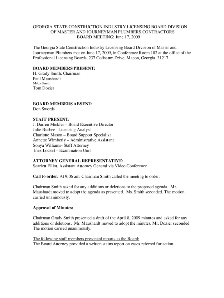 Fillable Online sos ga STATE CONSTRUCTION INDUSTRY LICENSING BOARD ...