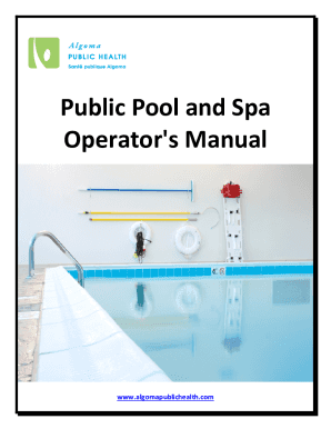 Fillable Online Public Swimming Pools, Spas, and Interactive Water Features Fax Email Print ...