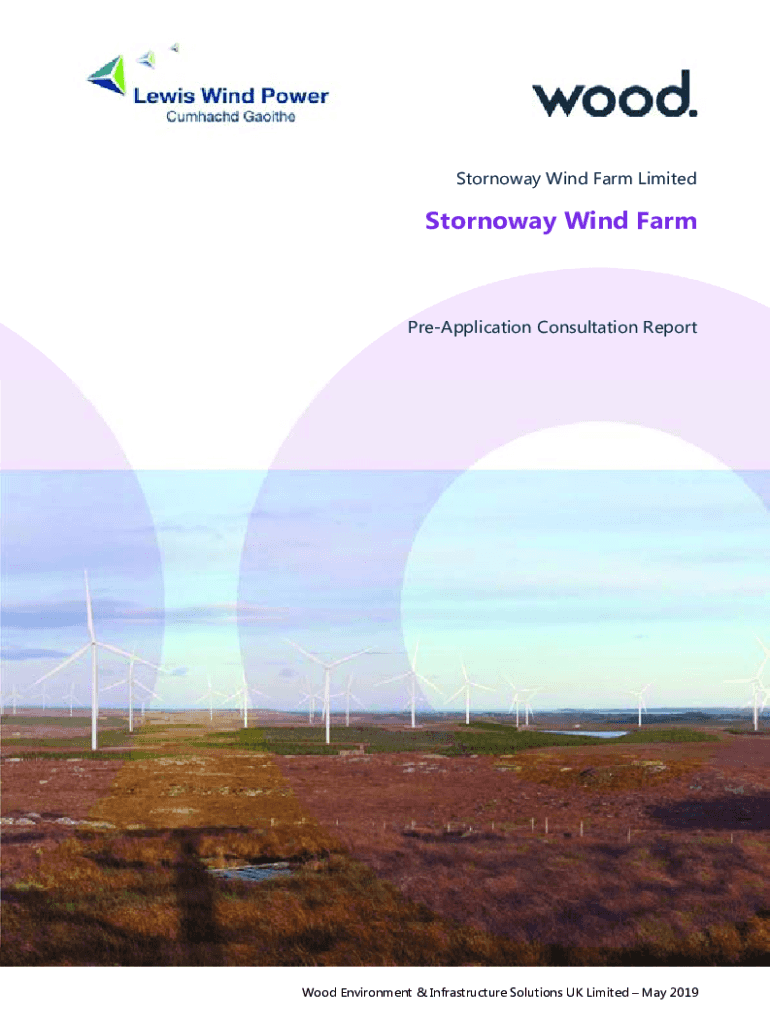 Fillable Online docslib.orgdoc10939130Stornoway Wind Farm Limited ...