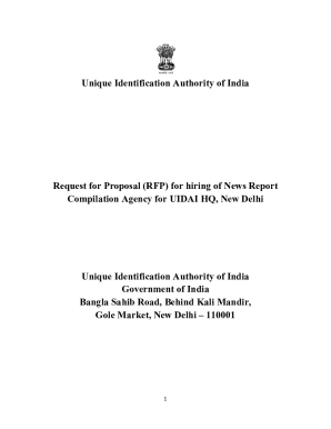 Fillable Online Unique Identification Authority of India Request for ...