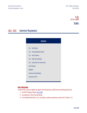 Fillable Online Field Training Program Guide Volume 2 Part 5. POST ...