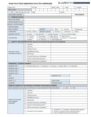 Fillable Online Know Your Client (Kyc) Application Form (For Non-Individuals ... - CocoDoc Fax ...