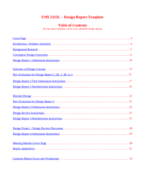 EML2322L - Design Report TemplatePDFSignificant Figures - Scribd Doc ...