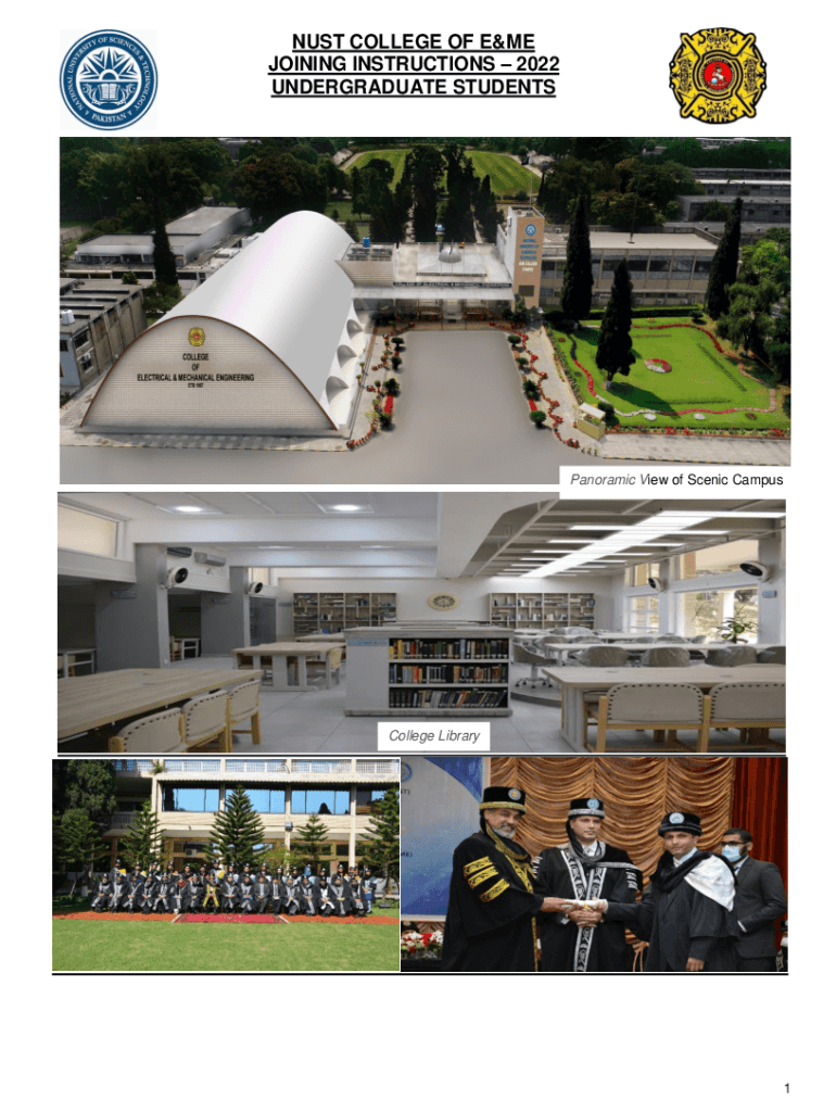 Fillable Online For New StudentsNational University of Sciences and ...