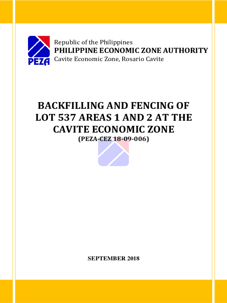 Fillable Online Philippine Economic Zone Authority - peza.gov.ph Fax ...