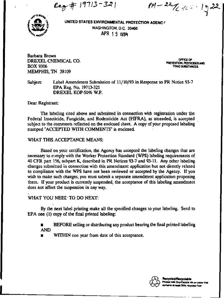 Fillable Online U.S. EPA, Pesticide Product Label, DREXEL KOP-HYDROXIDE ...