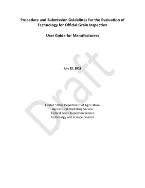 Fillable Online Process for the Evaluation of Technology for Official ...