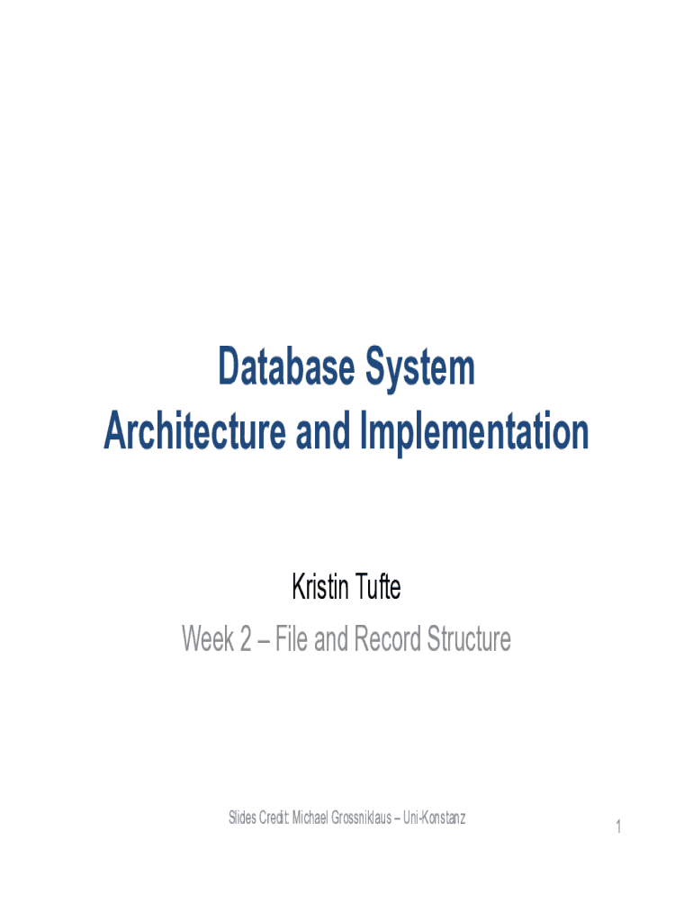 Fillable Online web cecs pdx slidetodoc.comdatabase-system-architecture ...