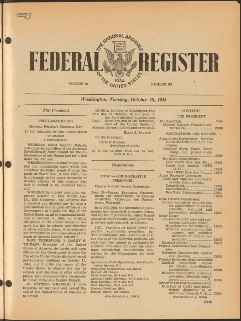 Fillable Online public-inspection.federalregister.gov C1-2022 Federal Register on 11/07/2022 and ...