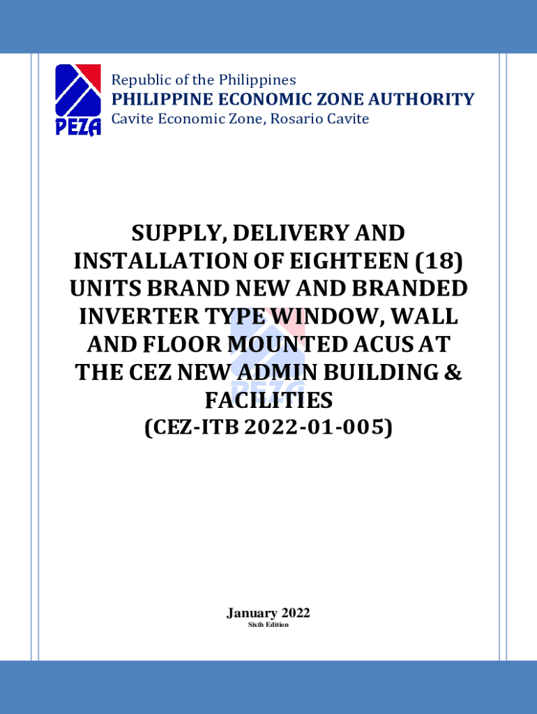 Fillable Online CAVITE ECONOMIC ZONESenate of the PhilippinesCavite ...