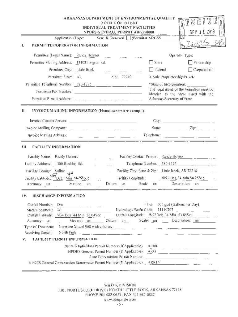 Fillable Online eportal.adeq.state.ar.usHome2119b197-c0c8-49a6DEQ ...