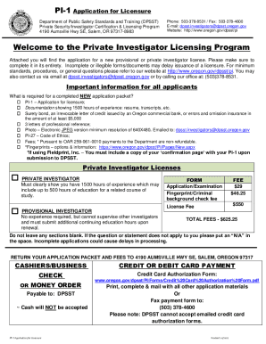 Fillable Online Department of Public Safety Standards & Training ...