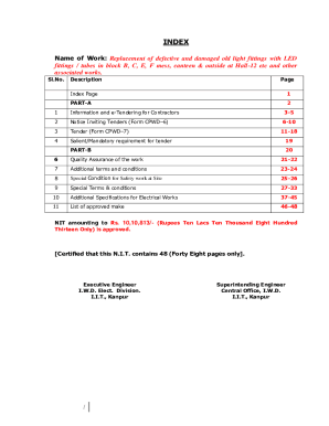 Fillable Online REPLACEMENT OF DEFECTIVE WORK, MATERIAL & FITTINGS ...