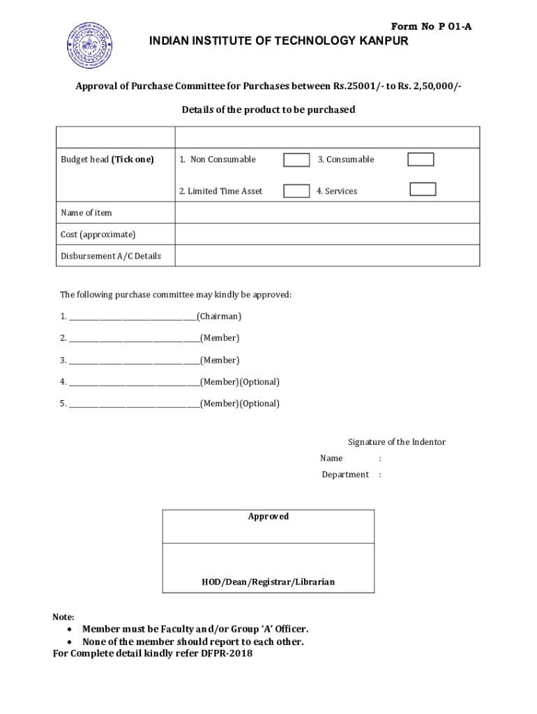 Fillable Online Forms CCE IIT Kanpur Fax Email Print - pdfFiller