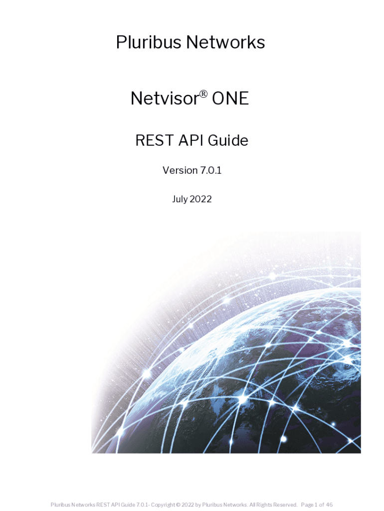 Fillable Online Pluribus Networks REST API Guide 7.0.1 Fax Email Print ...