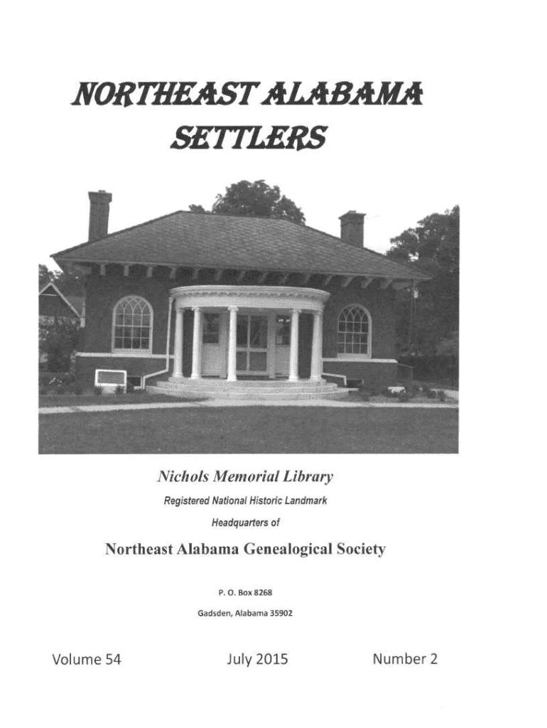 Fillable Online The University of Alabama Libraries Special ...