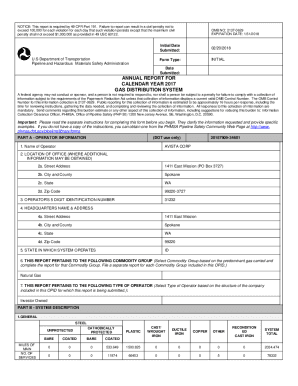 Fillable Online puc idaho eCFR :: 49 CFR 191.7 -- Report submission ...