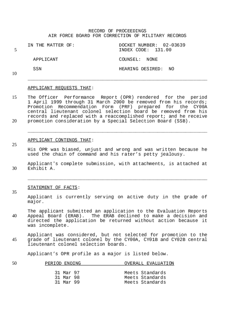 Air Force Board for Correction of Military Records s3 - DocsLib ...