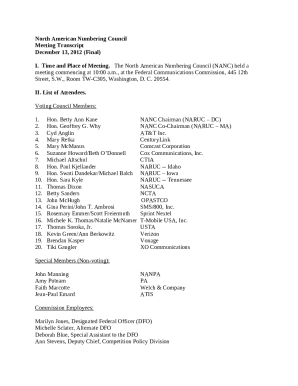 docs.fcc.govpublicattachmentsNorth American Numbering Council Meeting ...