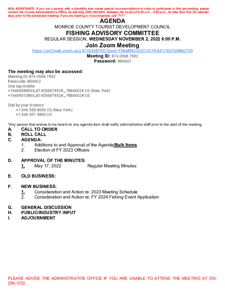 Fillable Online Americans with Disabilities (ADA) Services - State of ...