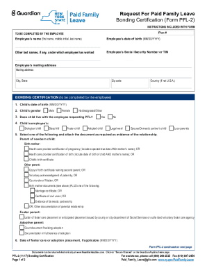 Fillable Online Bonding Certification (Form PFL-2) InstructionsBonding ...