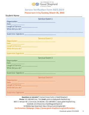 Fillable Online What Is a Service Verification Form?Uses, Samples ...