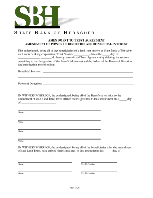 Fillable Online Amendment of Trust Agreement Sample Clauses - Law Insider Fax Email Print ...