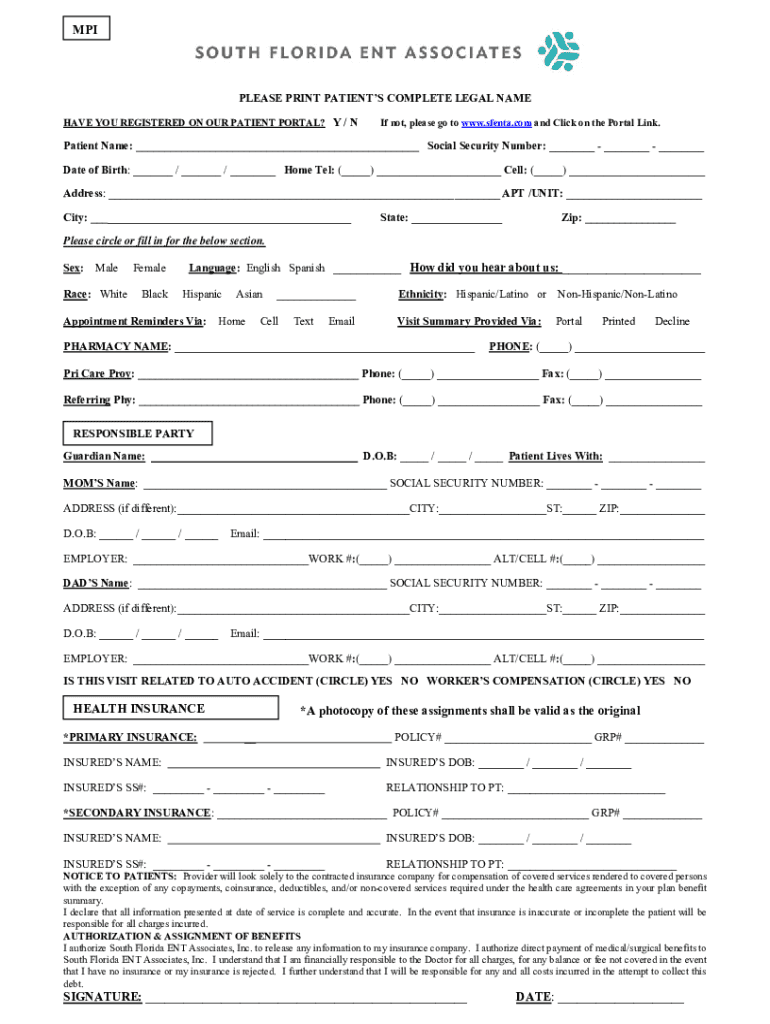 Fillable Online Patient Portal Increases Communication Between Patients ...