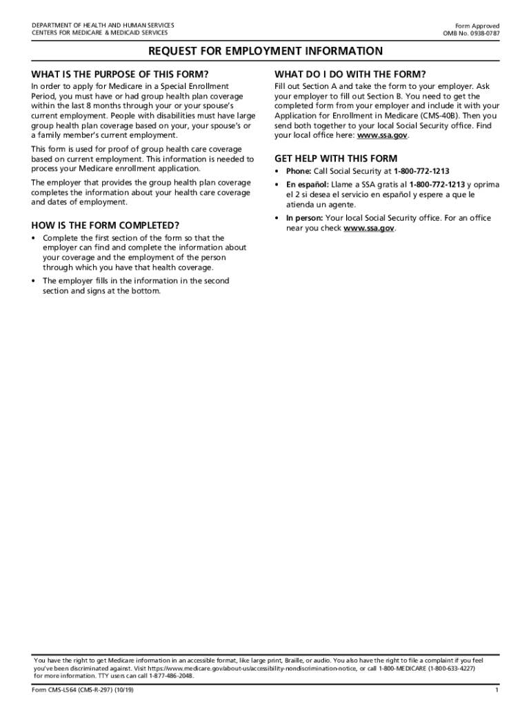 Fillable Online L564 Supporting Statement A - manuals.plus Fax Email Print - pdfFiller