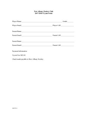 Fillable Online New Albany Hockey Tryout Form - media.hometeamsonline ...