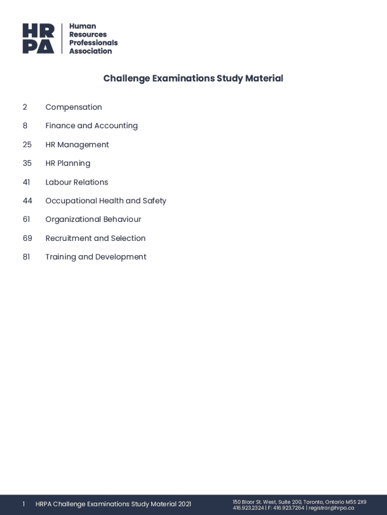 Fillable Online CIA Challenge Exam Test Preparation - Institute of ...