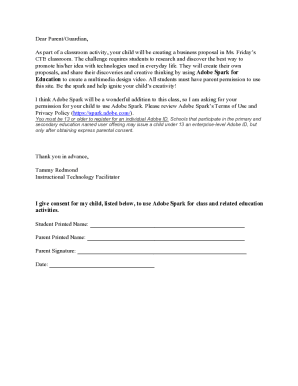 Fillable Online Dear Parent.docx - Dear Parent/Guardian: When your child is... Fax Email Print ...