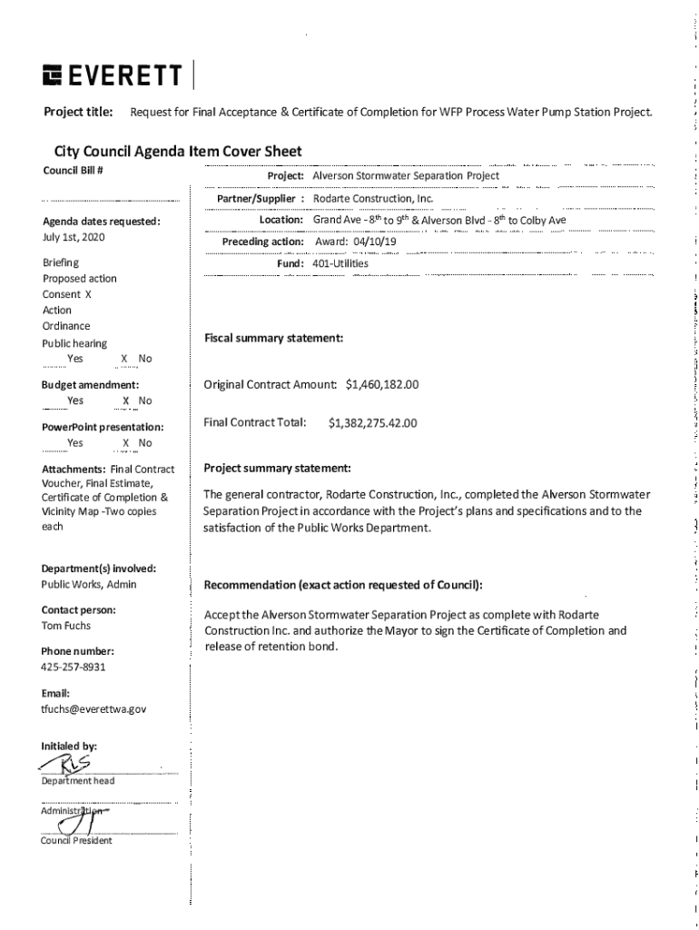 Fillable Online Request Letter for Project Completion Certificate ...