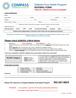 Fillable Online Diabetic Foot Exam: MedlinePlus Medical TestFoot ...