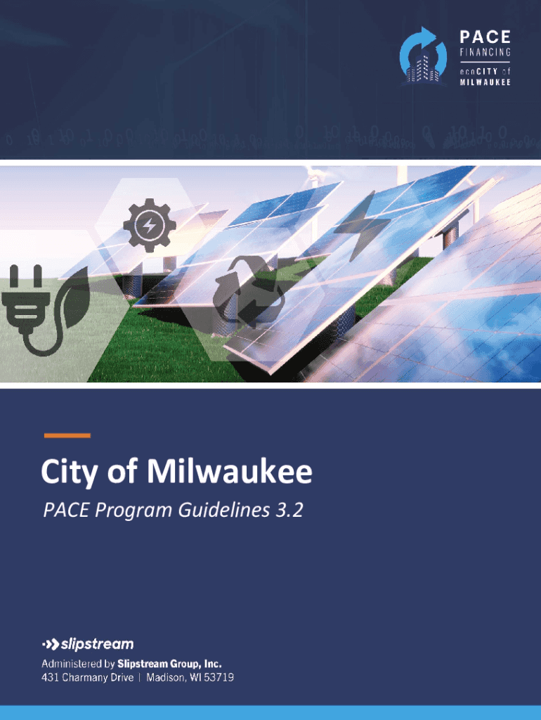 Fillable Online city milwaukee City of Milwaukee PACE Program ...