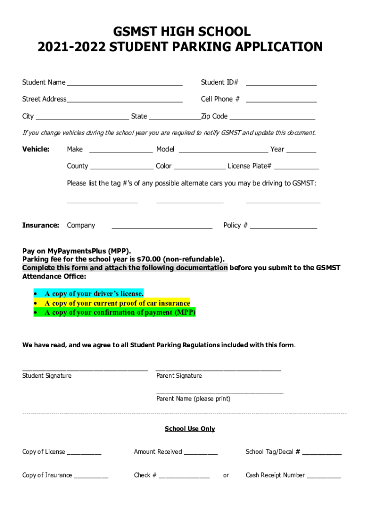 Fillable Online Gwinnett School of Mathematics, Science, and Technology ...