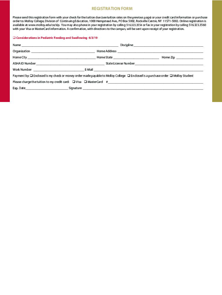 Fillable Online HERE ARE THE STEP BY STEP APPLICATION/REGISTRATION INSTRUCTIONS New SLP ... Fax ...