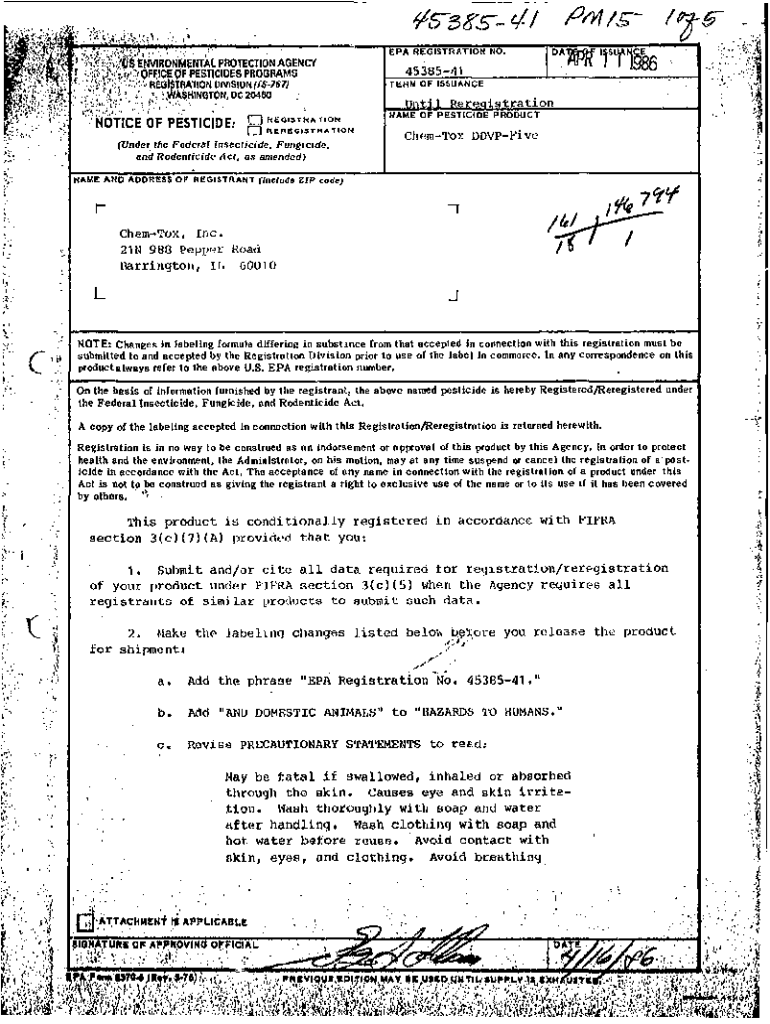 Fillable Online H.R.7266 - To amend the Federal Insecticide, Fungicide ...