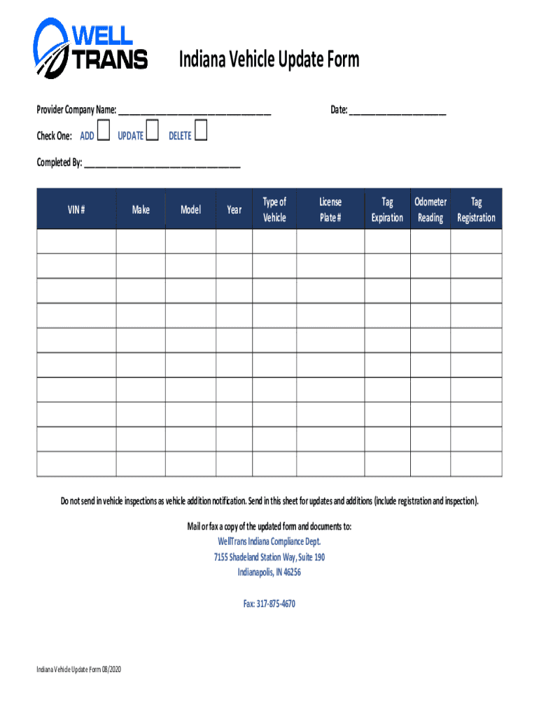 Fillable Online warsaw.in.govMotor-Vehicle-Title-Check-Form-PDFPHYSICAL ...