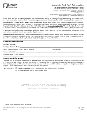 Fillable Online Automatic Bank Draft Authorization Fax Email Print - pdfFiller