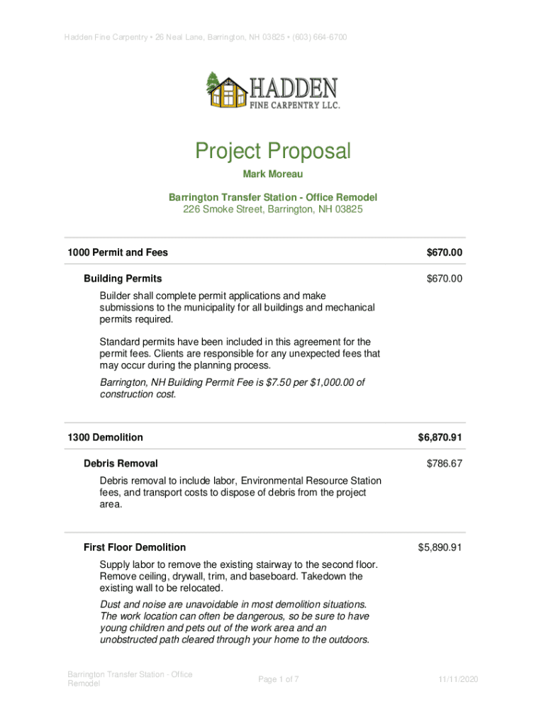 Fillable Online Project Proposal Fax Email Print - pdfFiller