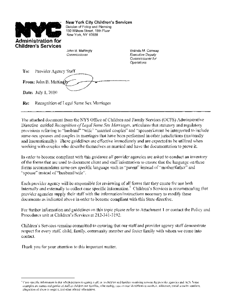 Fillable Online New York City Children's Centers (NYCCC) - New York ...