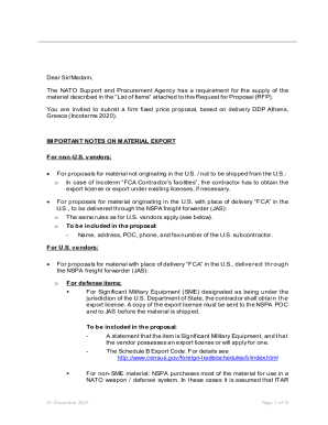 Fillable Online eportal.nspa.nato.int codification homeNSPA ePortal ...