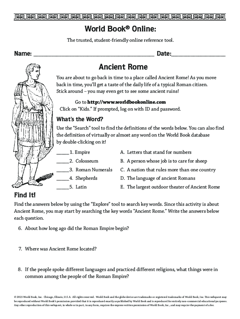 Fillable Online World Book Research Webquest (1).pdf - World Book ...