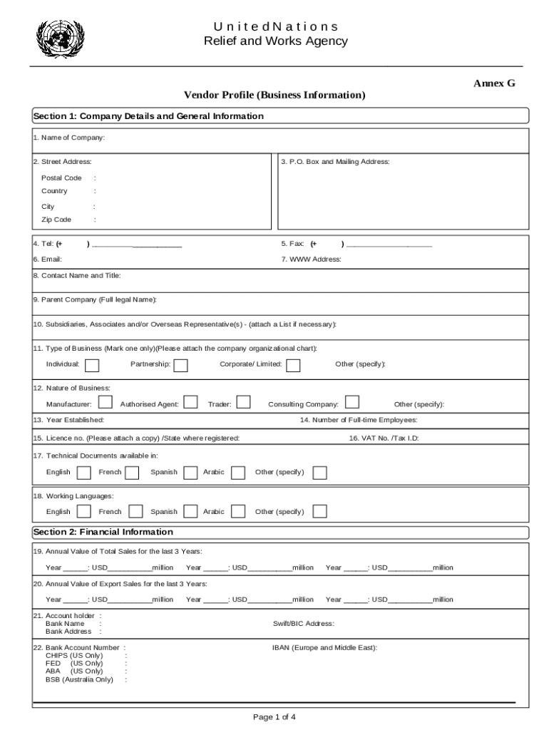 ireland.iom.intsitesgVENDOR INATION SHEET - IOM Ireland Doc Template ...