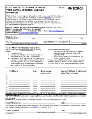 Fillable Online Fillable Online isu Please fill in blanks, print, sign, attach docs ... Fax ...